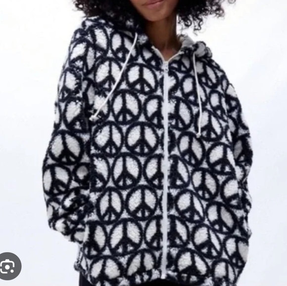 PacSun | Sweaters | Pacsun Pease Chunky Sherpa Full Zip Hoodie Sweater ...